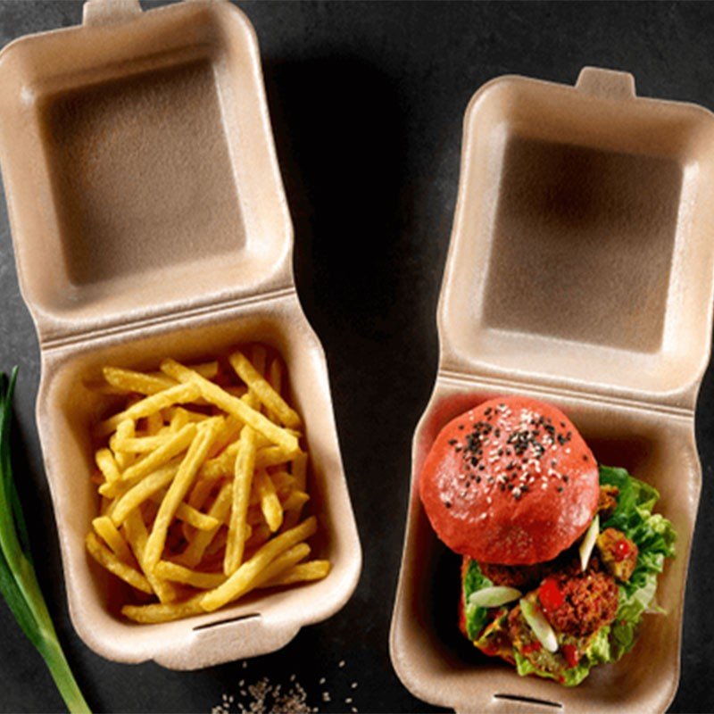 Infinity HP6 White Burger Box